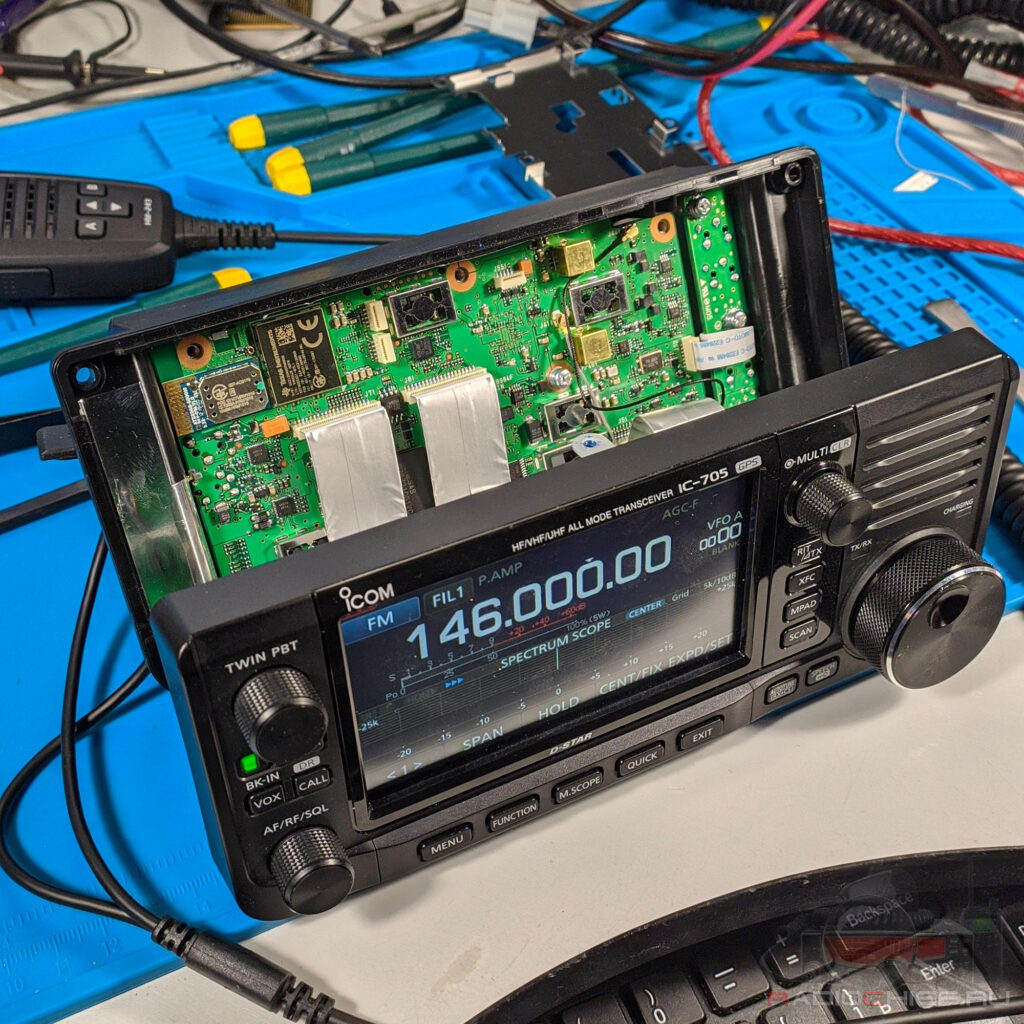 ICOM 705 åben på 70 MHz RX | Radioamatoer paa VHF, UHF og SHF. VUSHF ...